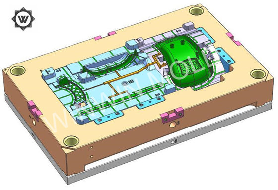 PP Material Multi Cavity Injection Molding 300,000 Cycles Mould Life Fixed Installation