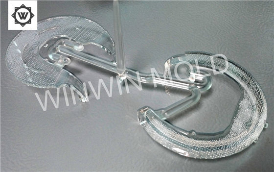 SPI-A3 Clear Plastic Molding Parts Acrylic Makeup Holder 500000 Cycles Mold Life