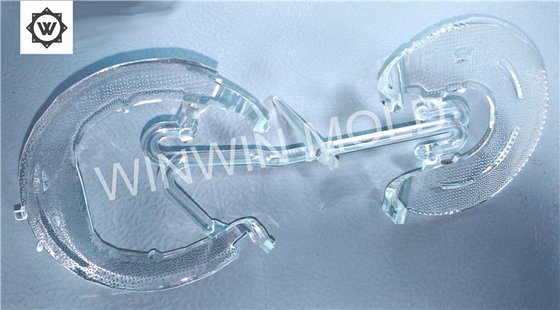 SPI-A3 Clear Plastic Molding Parts Acrylic Makeup Holder 500000 Cycles Mold Life