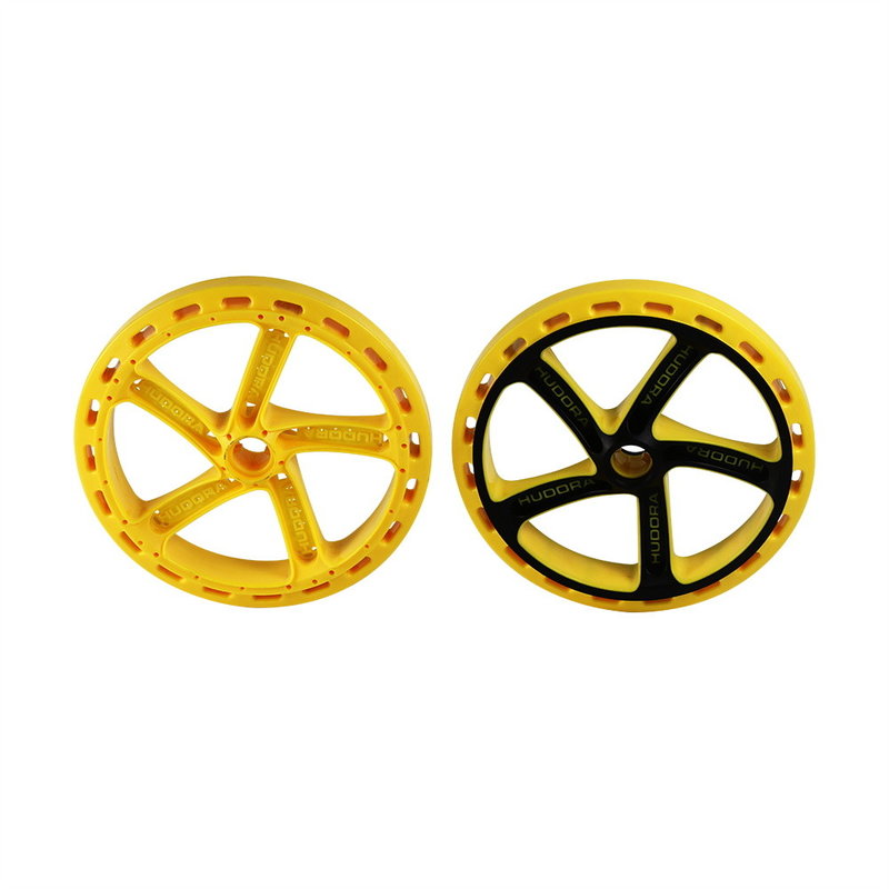 H13 Two Color Multi Material Injection Molding POM Toy Car Wheels 1*2 Cavity