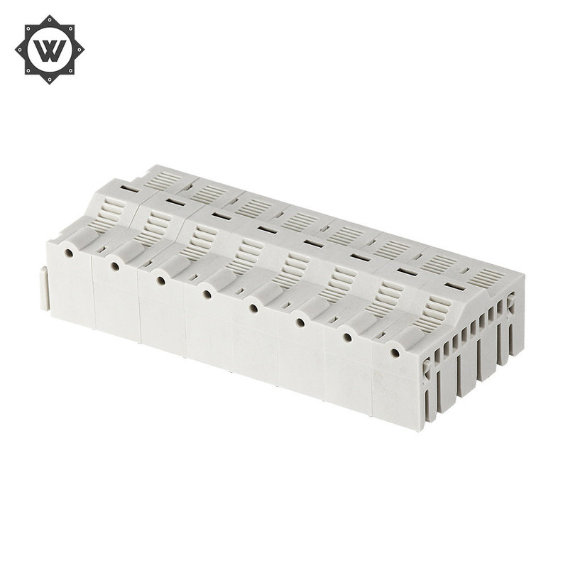 PA66+20%GF White Electrical Plastic Moulding Products On - Off Articulator Housing