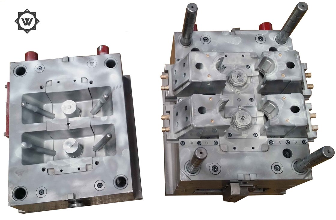 Large Runs Plastic Injection Mold Tooling For ABS Holder PA66+20GF Part Material