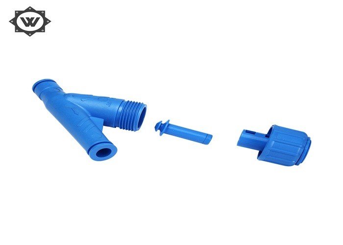 P20 Multi Cavity Pressure Injection Molding , 1+1+1 Blue Multi Cavity Mold