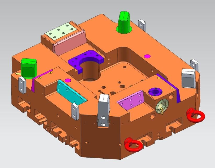 ISO Approval Single Shot  Die Casting Mold Making 0.001 MM Low Tolerance