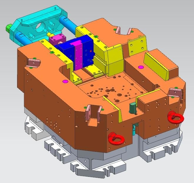 Large Size Die Casting Mold Base Forging P20 Cavity For Automotive Car Engine