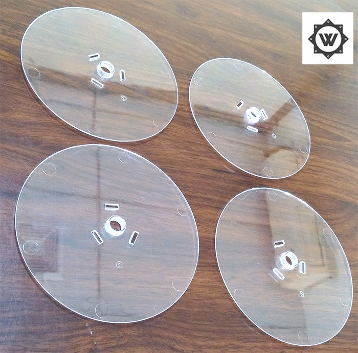 High Presion Clear Plastic Molding Covers Custom Plastic Parts 0.5% Shrinkage Rate
