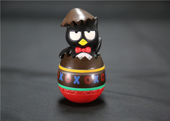 Professional Black XO Custom Plastic Toys With Sanrio Logo Yellow / Brown Color supplier