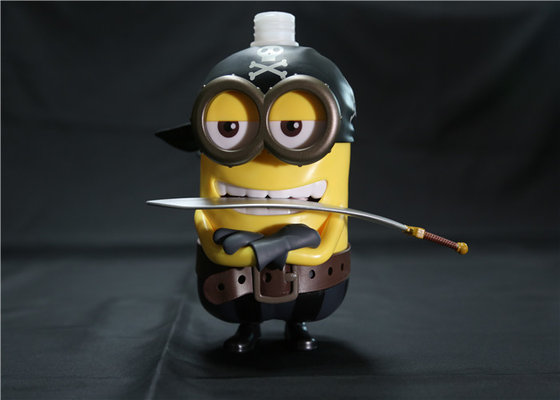 Yellow Color Cartoon Shampoo Bottle Have Sword With Universal Studios Logo supplier
