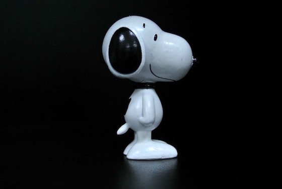 3 Inch Tall Plastic Toy Figures Snoopy Figurines Collection White Color supplier
