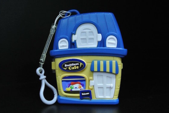 Lovely Storage House Plastic Figures Toys With Window OEM / ODM Available supplier