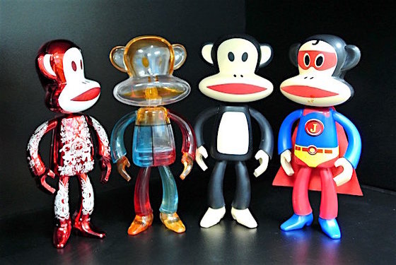 Paul Frank Plastic Toy Figures 5.5 Inch Tall Monkey Arm / Leg Movable supplier