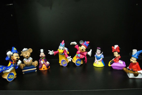 Straw Figures Collectible Vinyl Toys For Kids Water Bottle Disneyland Style supplier