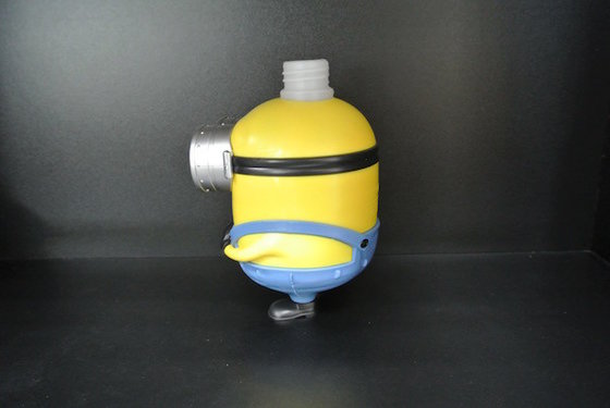 Pirate Minions Shaped Cartoon Water Bottle , Cute Baby Shampoo Bottle  supplier