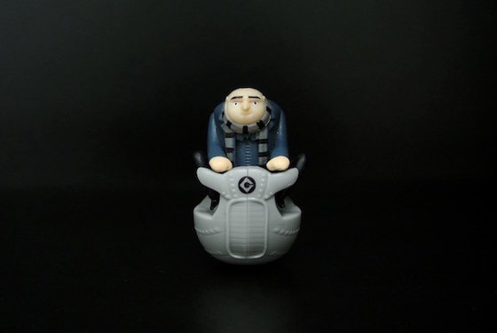 Grey Color Gru Action Figure , Cartoon Characters Toys For Souvenir supplier