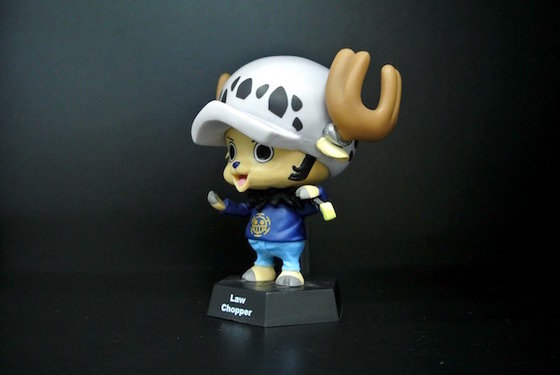 Grey Color Japanese Cartoon Figures , Mini Plastic Toys For Children supplier