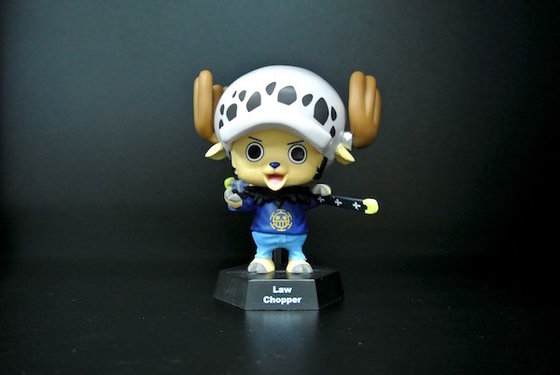 Grey Color Japanese Cartoon Figures , Mini Plastic Toys For Children supplier