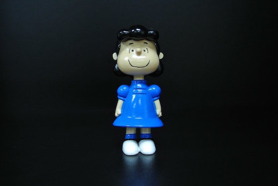 Beautiful Blue Skirt Plastic Toy Figures For Display Easy Maintenance supplier
