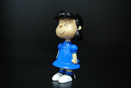 Beautiful Blue Skirt Plastic Toy Figures For Display Easy Maintenance supplier
