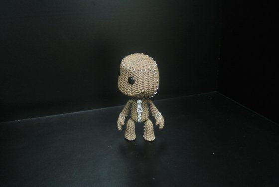 Woven Bag Effect Custom Action Figures With Little Big Planet Logo supplier
