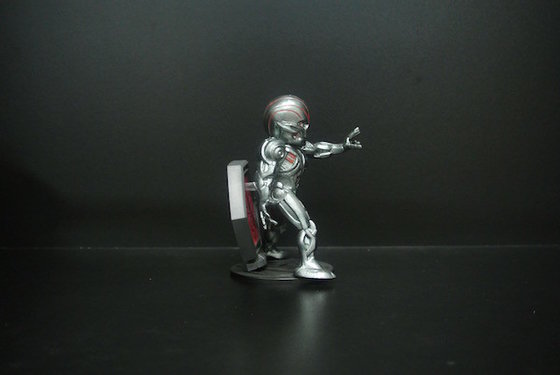 Silvery Avengers Ultron Action Figure , Ultron Toy Figure For Convenience Store supplier