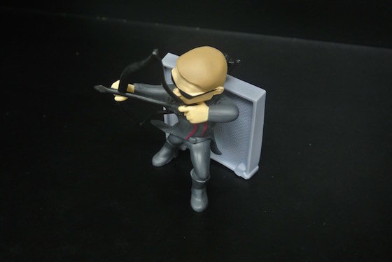 Hawkeye Guy Little Collectible Toys Wears Glasses For Home Decoration supplier