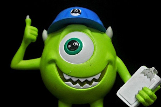 Green Color Body Little Collectible Toys 2 Inch Tall From Monsters University supplier