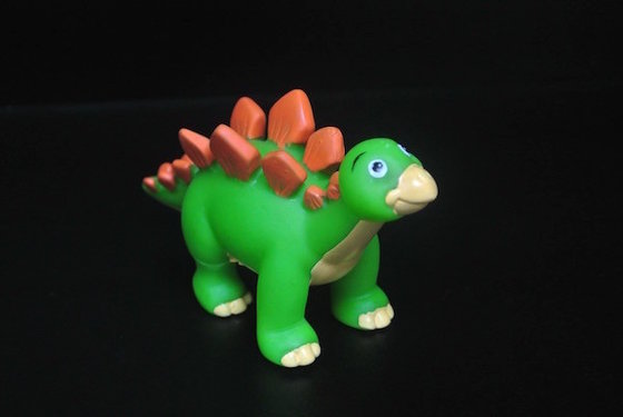 Small Green Vinyl Mini Dinosaurs , Mini Dinosaur Figures PVC Material supplier