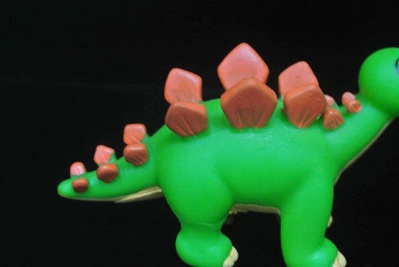 Small Green Vinyl Mini Dinosaurs , Mini Dinosaur Figures PVC Material supplier