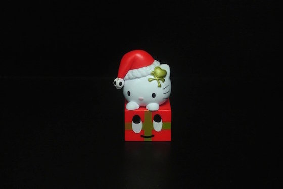 Christmas Style  Custom Plastic Toys Red Box 80 - 90 Degree PVC For Children supplier