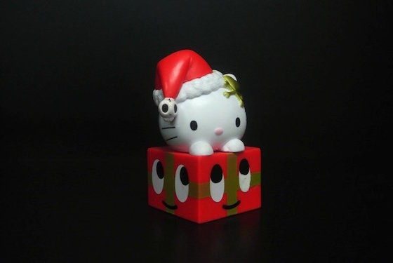 Christmas Style  Custom Plastic Toys Red Box 80 - 90 Degree PVC For Children supplier