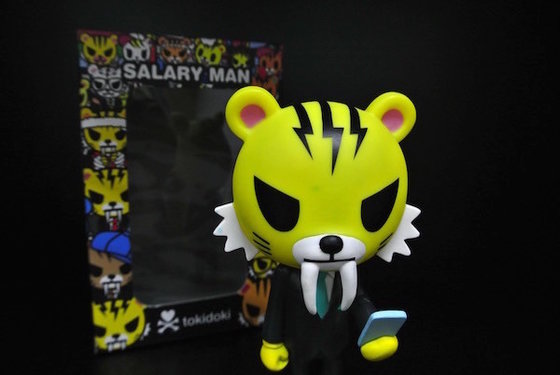 Personate Tiger Character Collectible Vinyl Toys Eco - Friendly PVC Material supplier