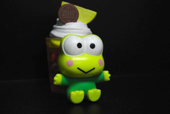 Frog Ice-cream Cup Custom Plastic Toys 80 - 90 Degree Sale In Shop  For Children supplier