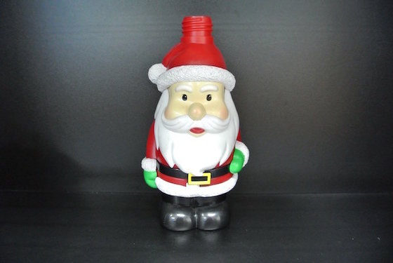 Christmas Style Cartoon Shampoo Bottle 190MM Eco - Friendly PVC Material supplier