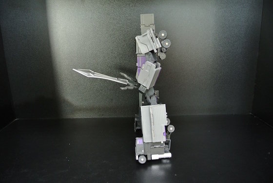 Grey Color Transformer Robot Toy Have Sword For Adult Raise Manipulative Ability supplier