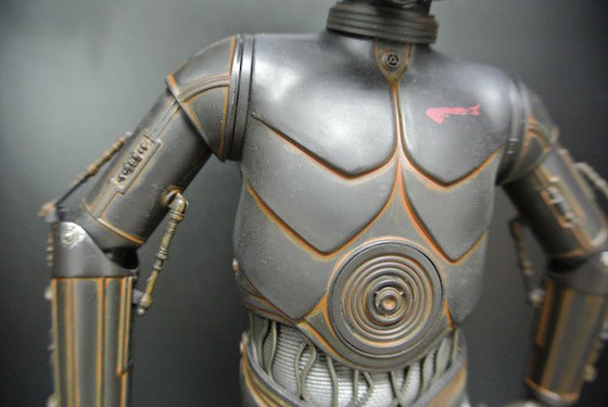 4LOM Robot Action Figures From Star War Rouge Effect Custom Design 16*8*8cm  supplier
