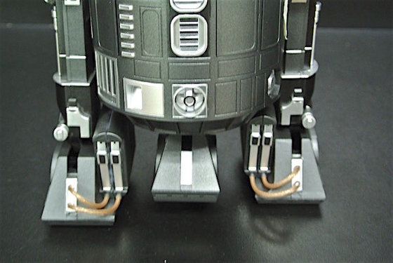 Black Robot Action Figures With Two Wheel Disney Logo Adult Collection​ supplier
