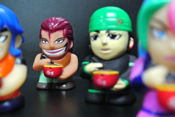 Various Character Japanese Vinyl Figures , Anime Vinyl Figures 4*3*3cm supplier