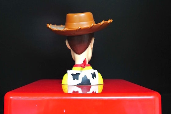 Cowboy Character Plastic Candy Containers For Children OEM / ODM Available supplier