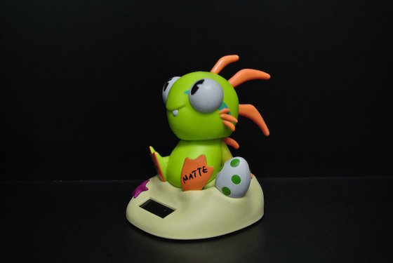 Lovely Style Solar Small Electronic Toys , Electronic Animal Toys Shake Head 10CM supplier