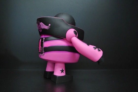 Customized Pink Black Coin Bank Toy Hands Movable 8 Inch For Home Decoration supplier