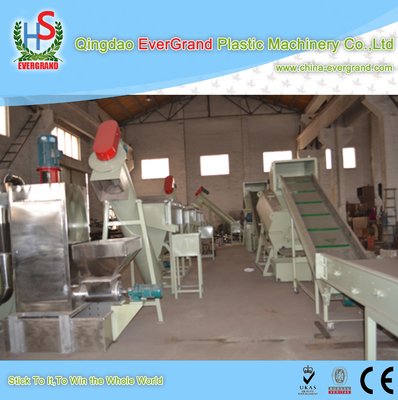 Full / Semi Automatic Line Plastic Bottle Recycle Machine , PET Bottle Recycling Line