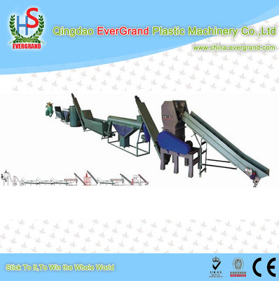 Belt Convey PET Recycling Machine with Label Separator High Speed Friction Washing Machine