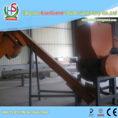 PP Film Plastic Washing Machine , Stainless Steel PE Plastic Shredder Machine