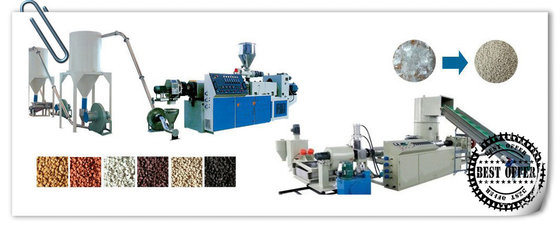 Automatic Single stage plastic pellets making machine Plastic Pellet Extruder