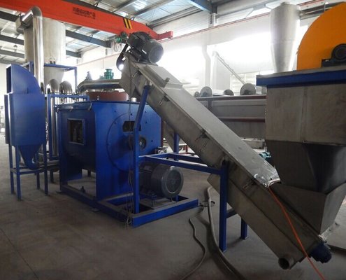 PP / LDPE / PVC Plastic Film Recycling Machine for Crushing Washing Dewater Pelletizing