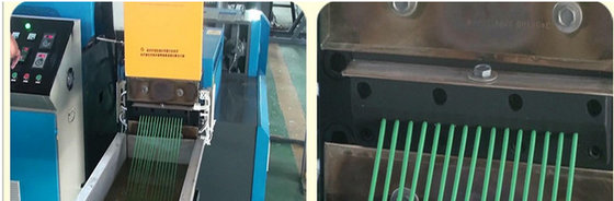 Water Cooling Plastic Pelletizing Equipment , Stainless Steel Pellets Making Machine