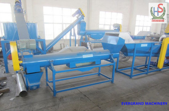Pet Recycling Machinery Pet Bottle Recycling Plant 100KW Automatic