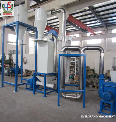 Stainless Steel Plastic Bottle Recycling Machine Crush Wash Film
