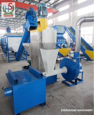 Pet Recycling Machinery Pet Bottle Recycling Plant 100KW Automatic