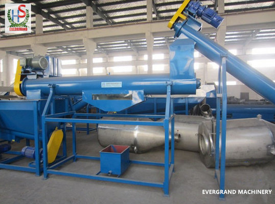 Pet Recycling Machinery Pet Bottle Recycling Plant 100KW Automatic